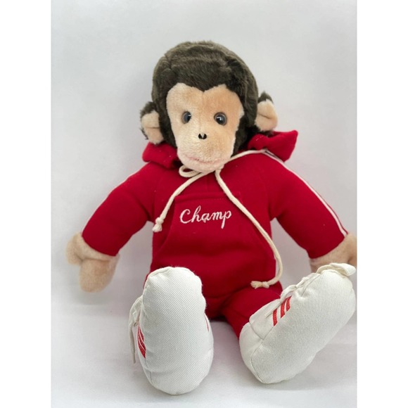 Champion | Toys | Monkey Street Wear Vintage Stuffed Animal Champ ...
